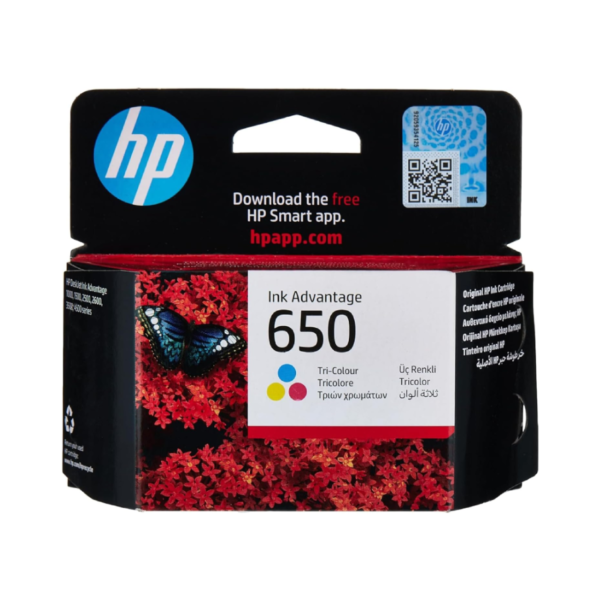 HP 650 Color Original Ink Cartridge – Mzone