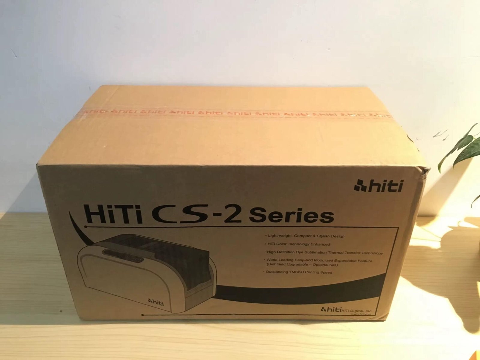 ID Card Printer Hiti Cs200e Colored 300 DPi Single Side USB + Ethernet ...